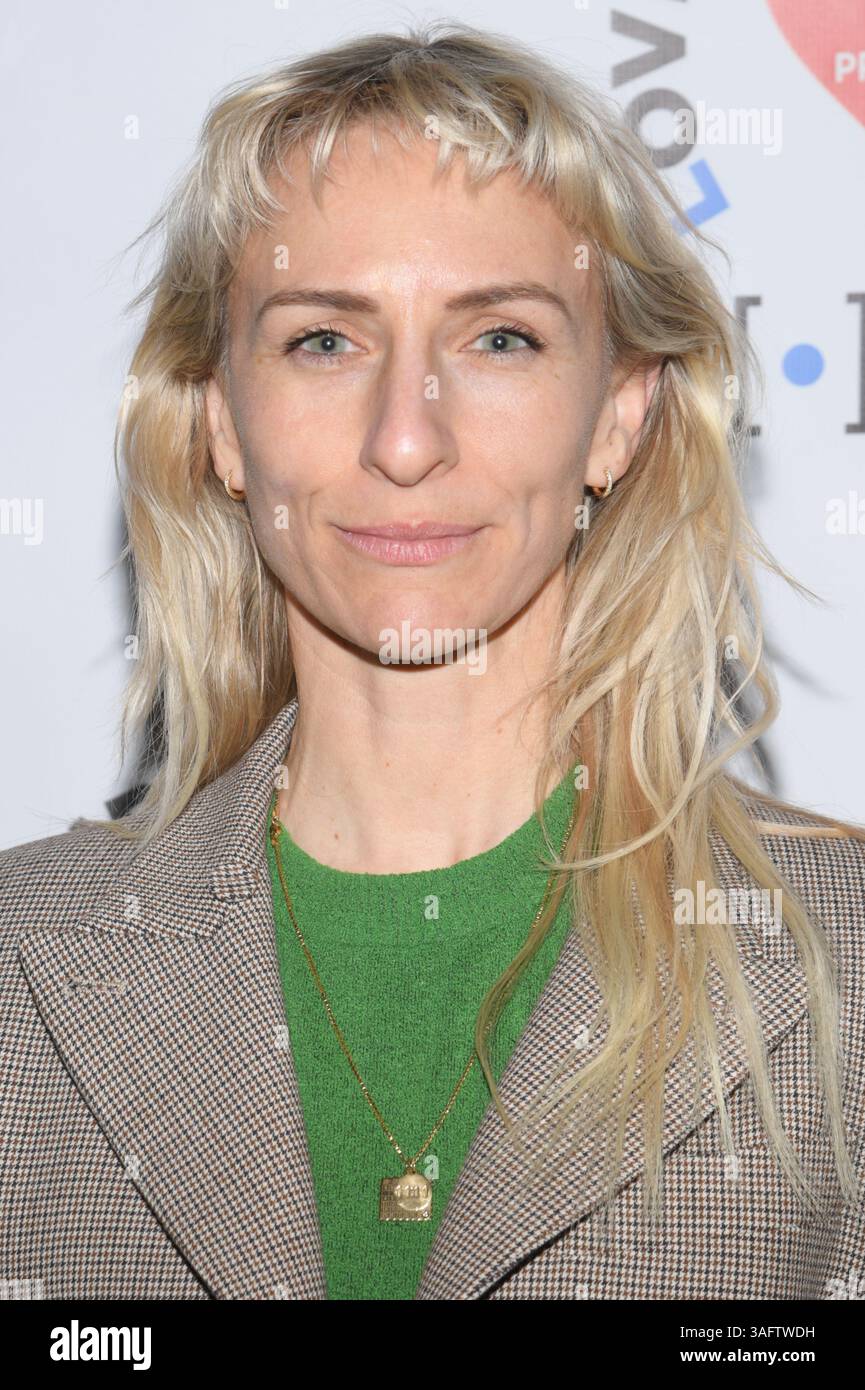 New York, USA. 07th Apr, 2025. Mickey Sumner attends The Center At Park ...