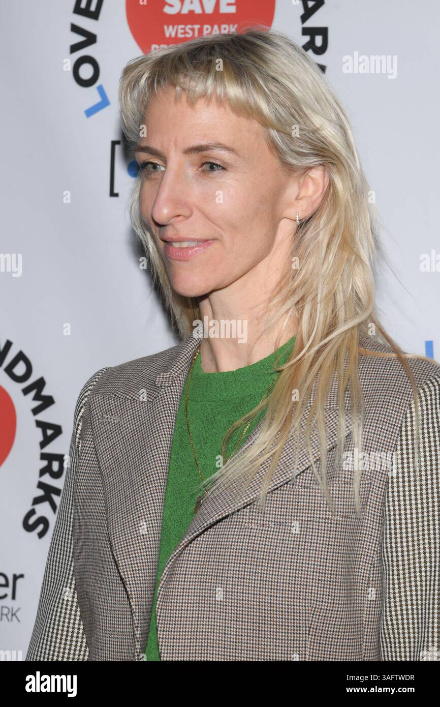 New York, USA. 07th Apr, 2025. Mickey Sumner attends The Center At Park ...