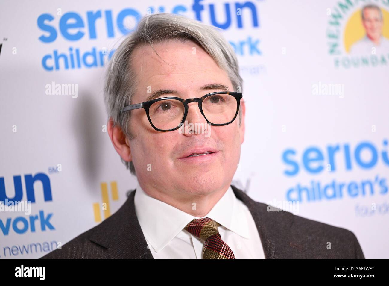 New York, USA. 07th Apr, 2025. Matthew Broderick attends the '2025 ...
