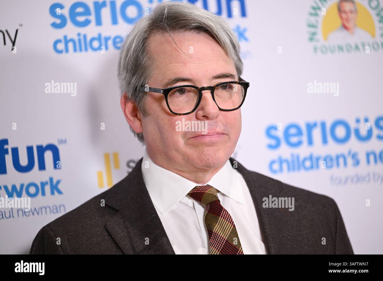 New York, USA. 07th Apr, 2025. Matthew Broderick attends the '2025 ...