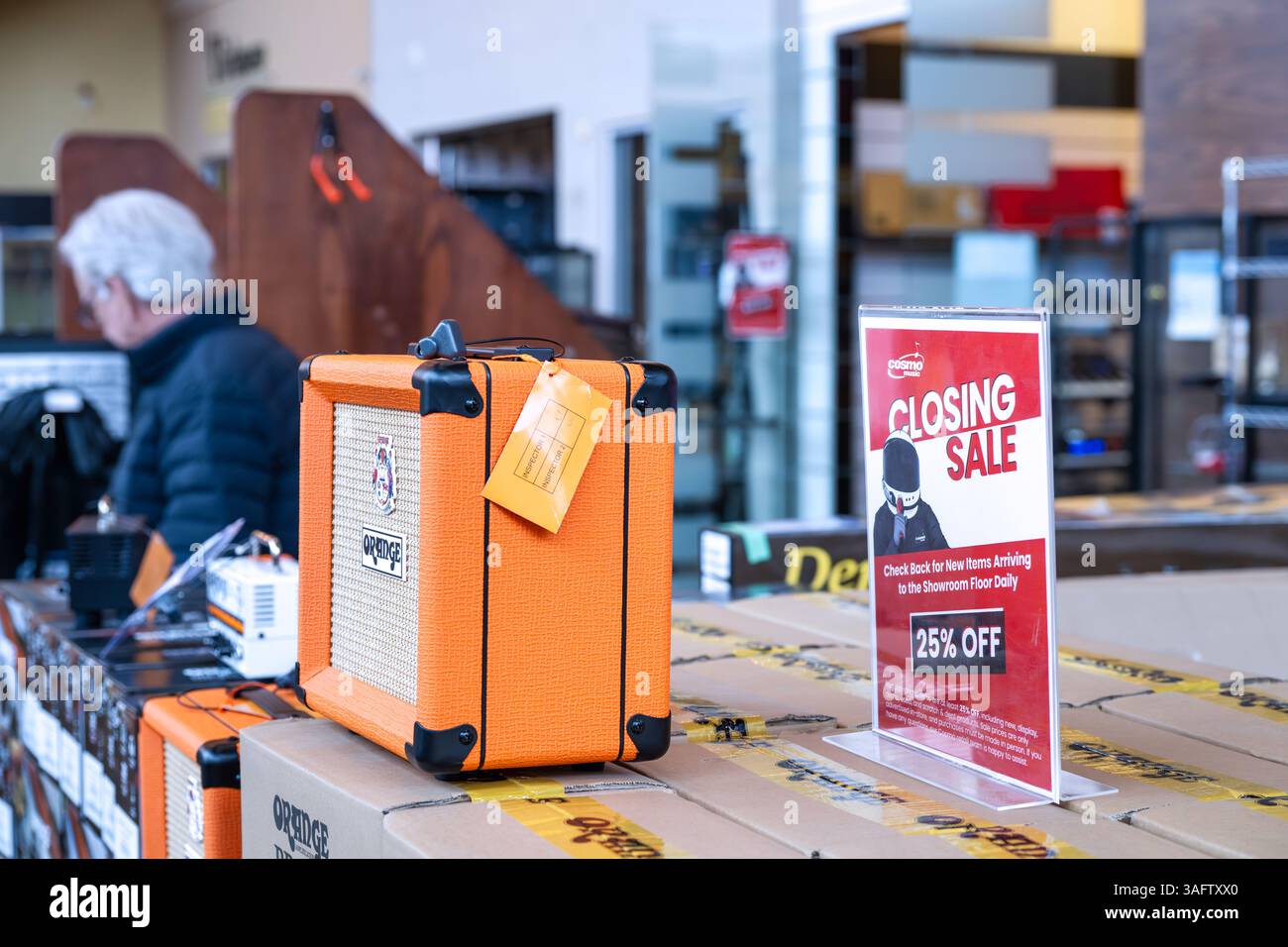 Richmond Hill, Ontario, Canada - April 5, 2025: Cosmo Music Retail ...