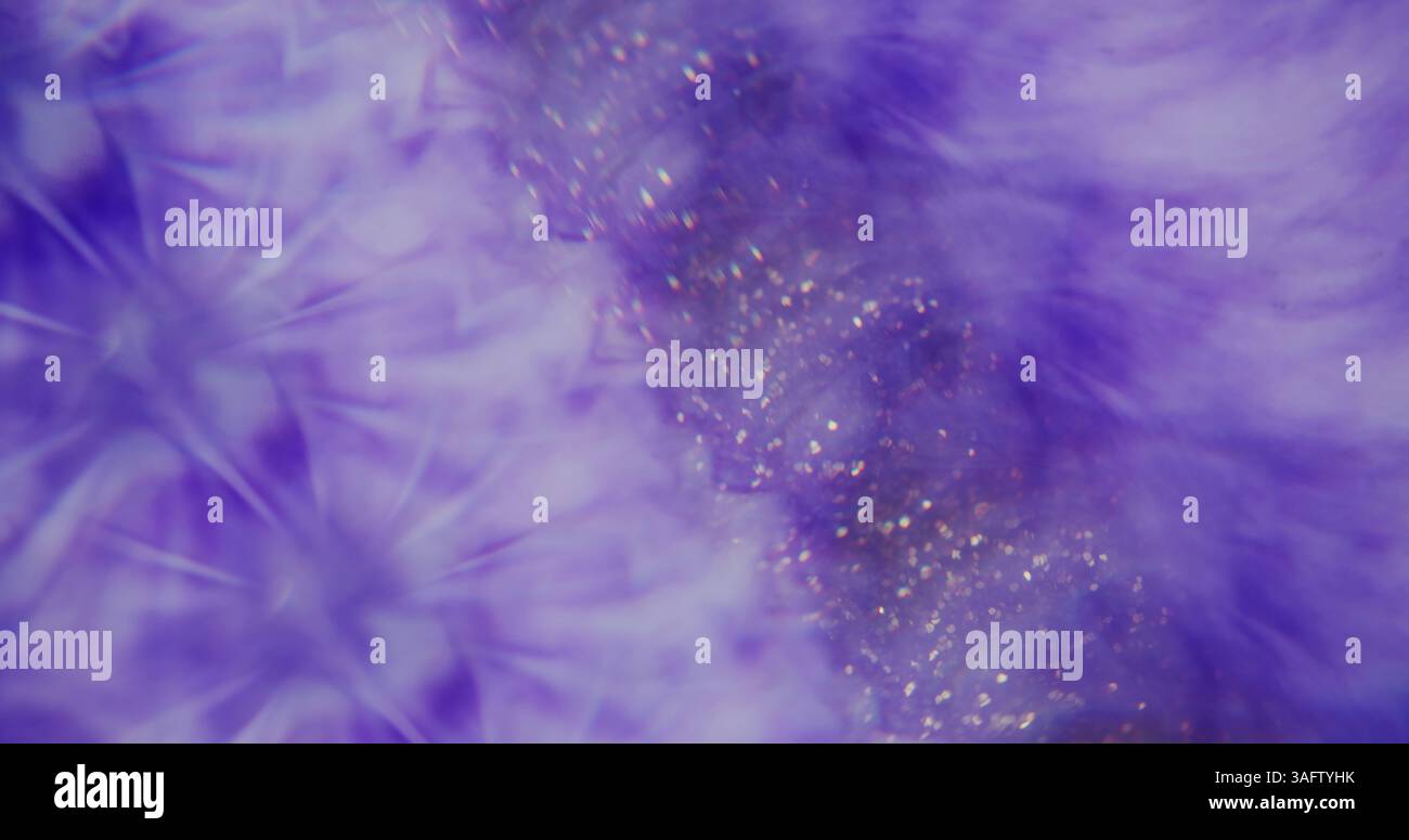 Purple light shining on dust hi-res stock photography and images - Alamy