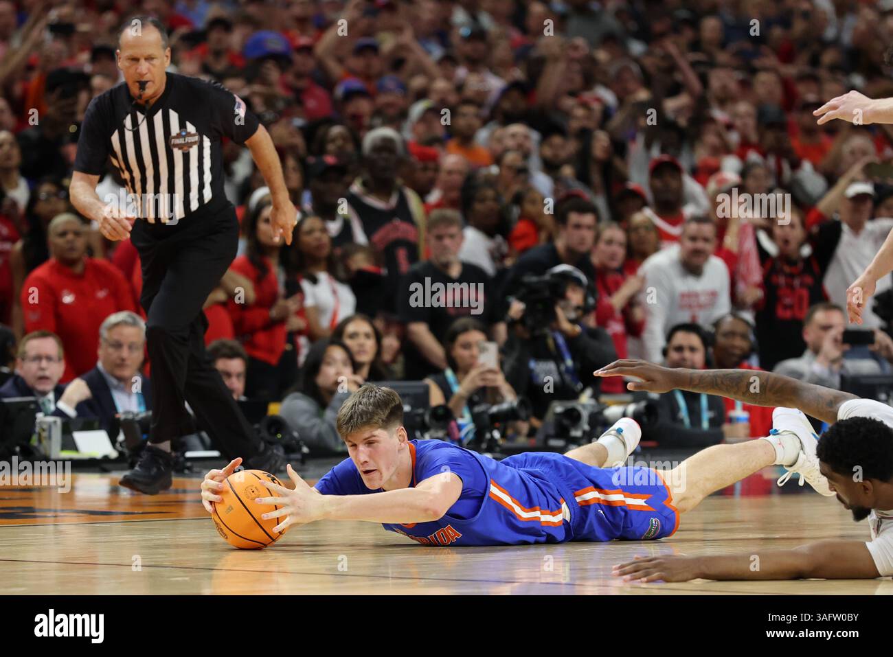 San Antonio, United States. 07th Apr, 2025. Florida forward Alex Condon ...