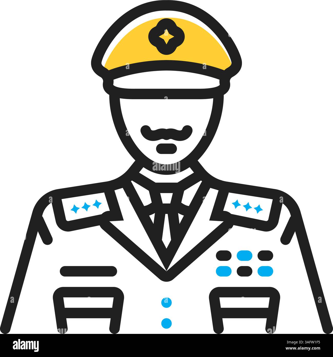 Police general Stock Vector Images - Alamy