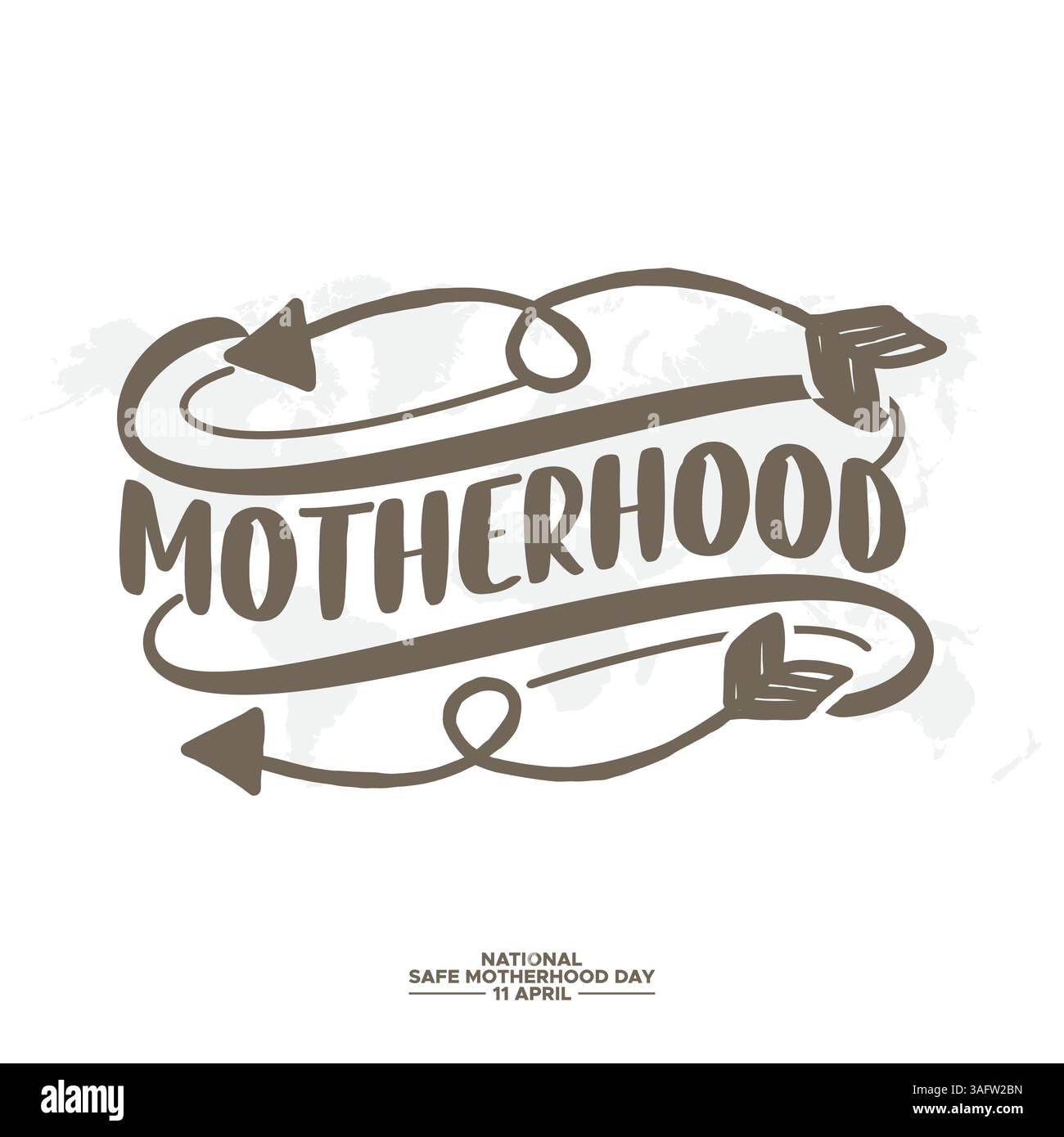National Safe Motherhood Day April 11th, Social Media Design Vector ...