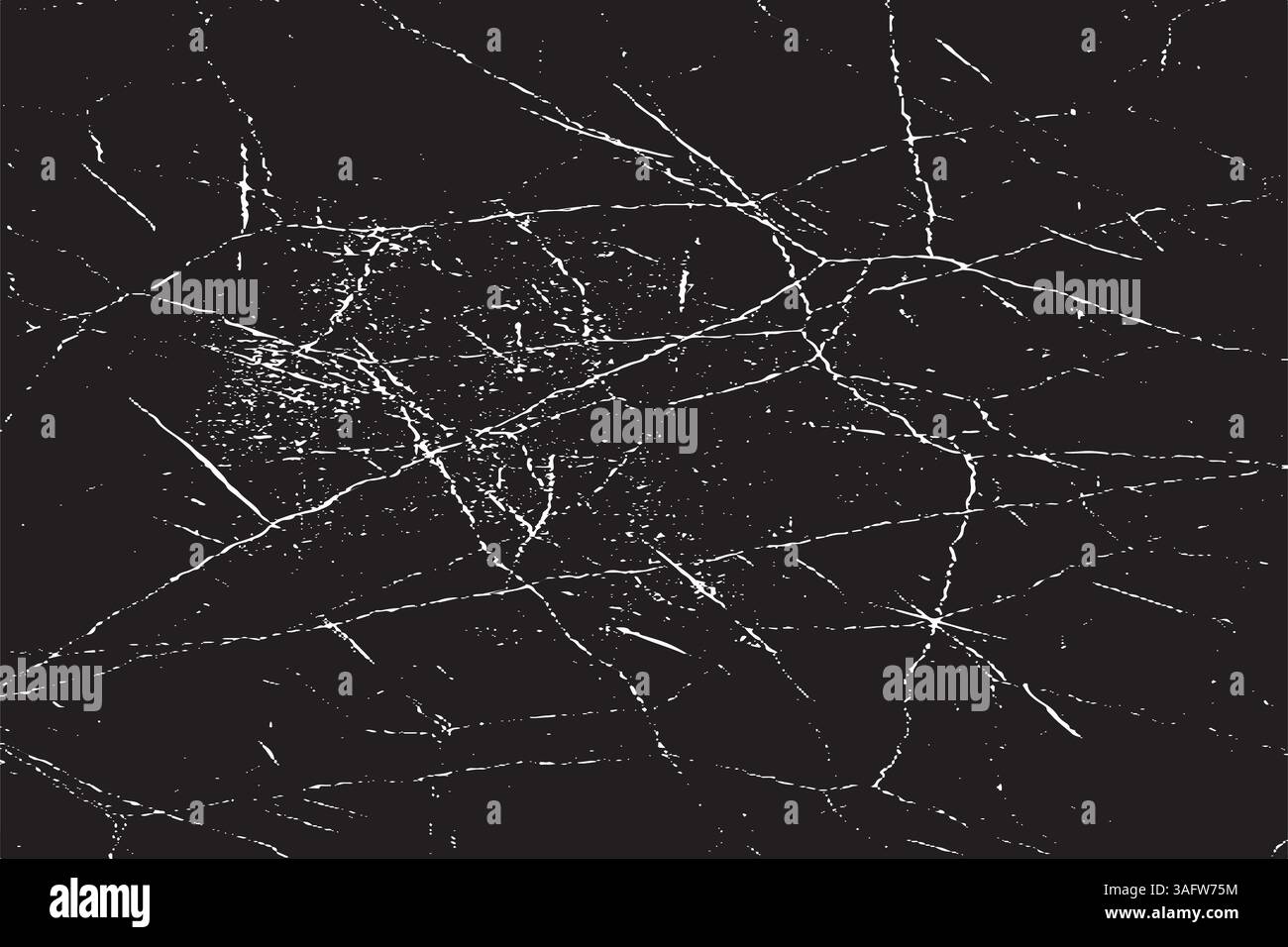 Scratched and Cracked Surface Grunge Texture Vector. Uneven Overlay. Distressed Grungy Effect ...