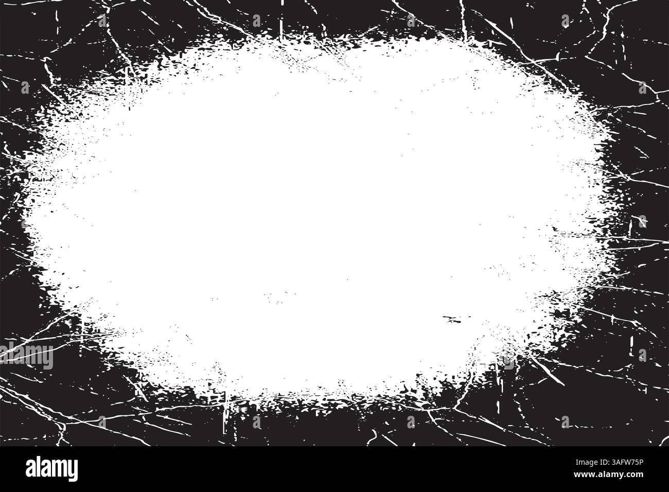 Grunge border vector texture background. Abstract frame overlay. Dirty and damaged backdrop ...