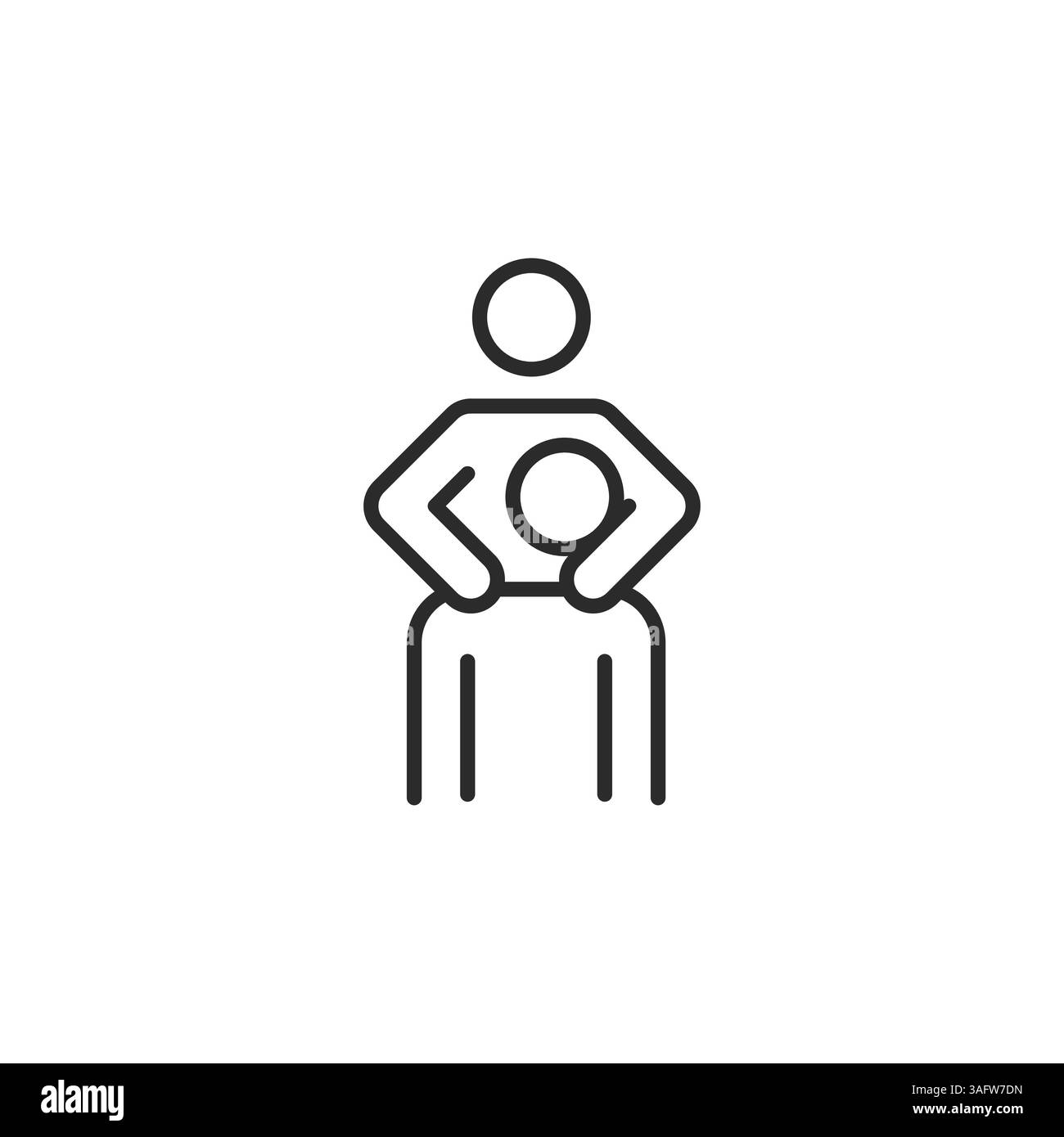 Physical therapy aid icon Black and White Stock Photos & Images - Alamy