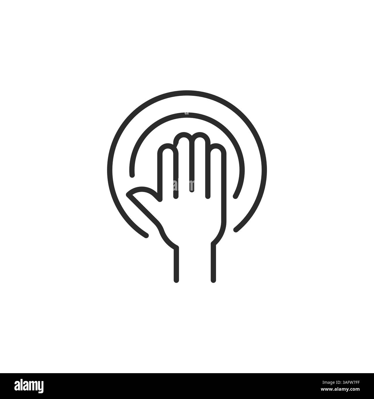 Hand Therapy Icon Stock Vector Image & Art - Alamy