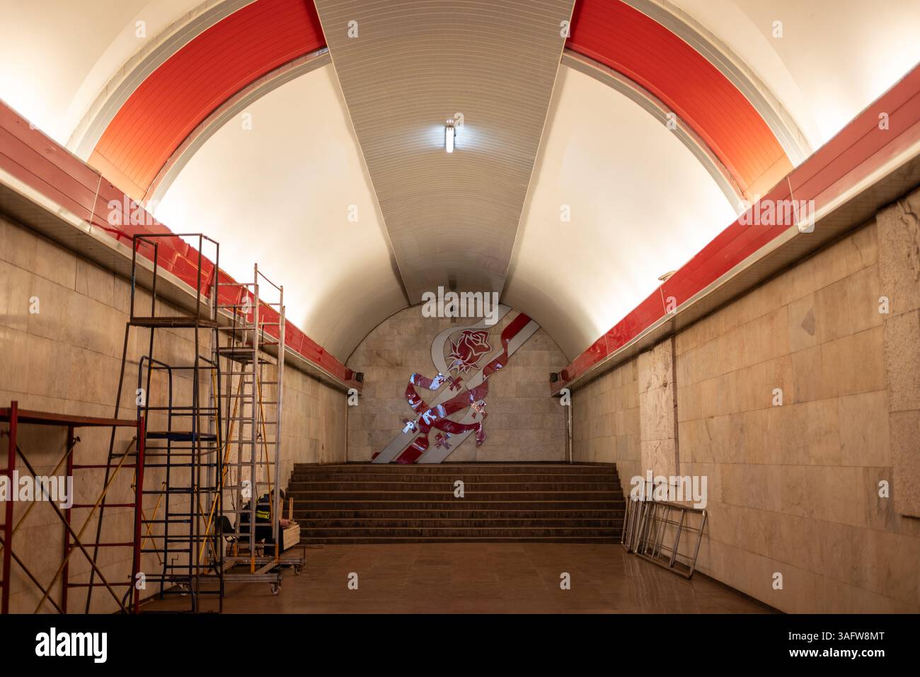 Tbilisi Metro rapid transit system, operated by the Tbilisi Transport ...