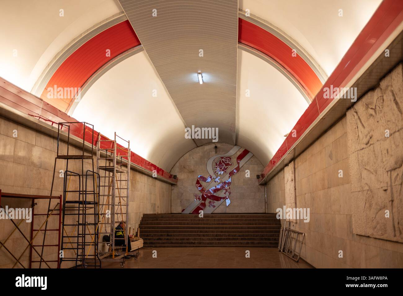 Tbilisi Metro rapid transit system, operated by the Tbilisi Transport ...