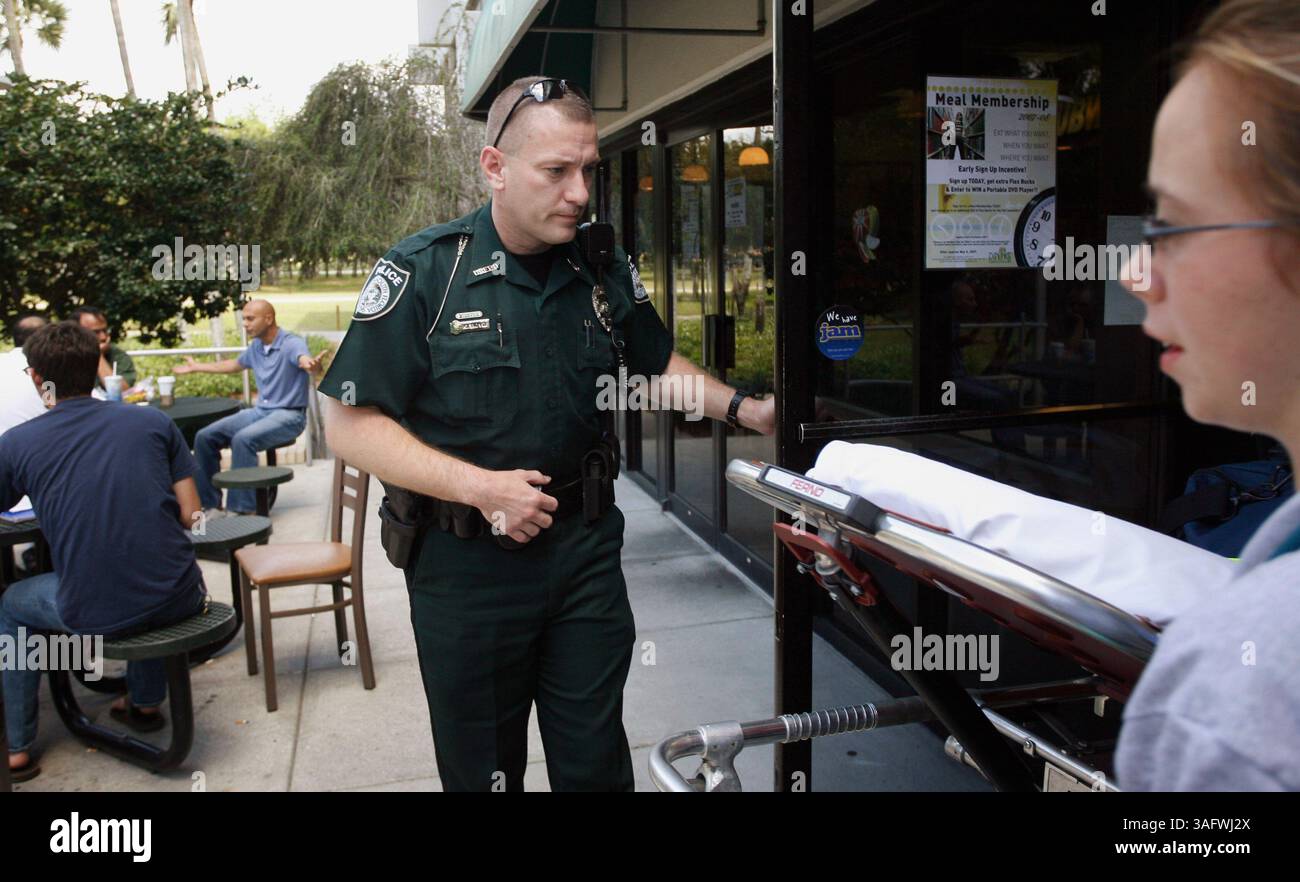 Tampa 4/27/07)--1) James Boyd (cq), a police officer with the ...