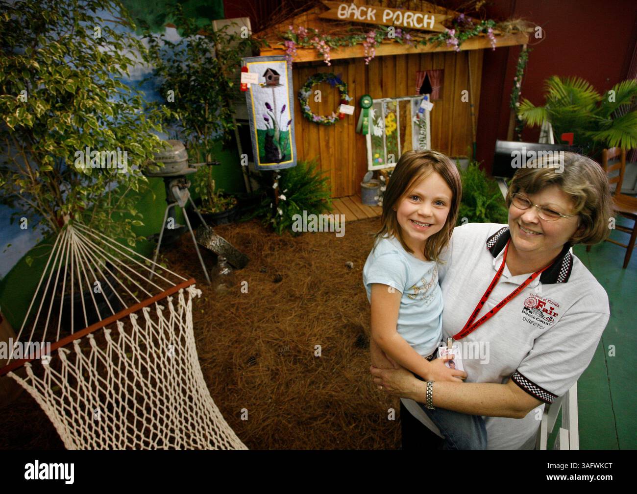 CAPTION: 2/21/2007, Dade City) ..Carol Reeves holds her granddaughter ...