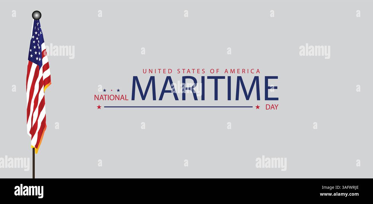 The Importance of Maritime Commerce on National Maritime Day Stock ...