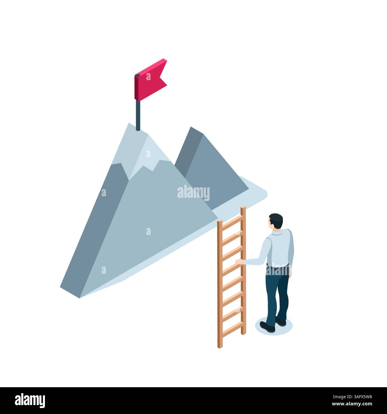 Top success ambition aim Stock Vector Images - Alamy