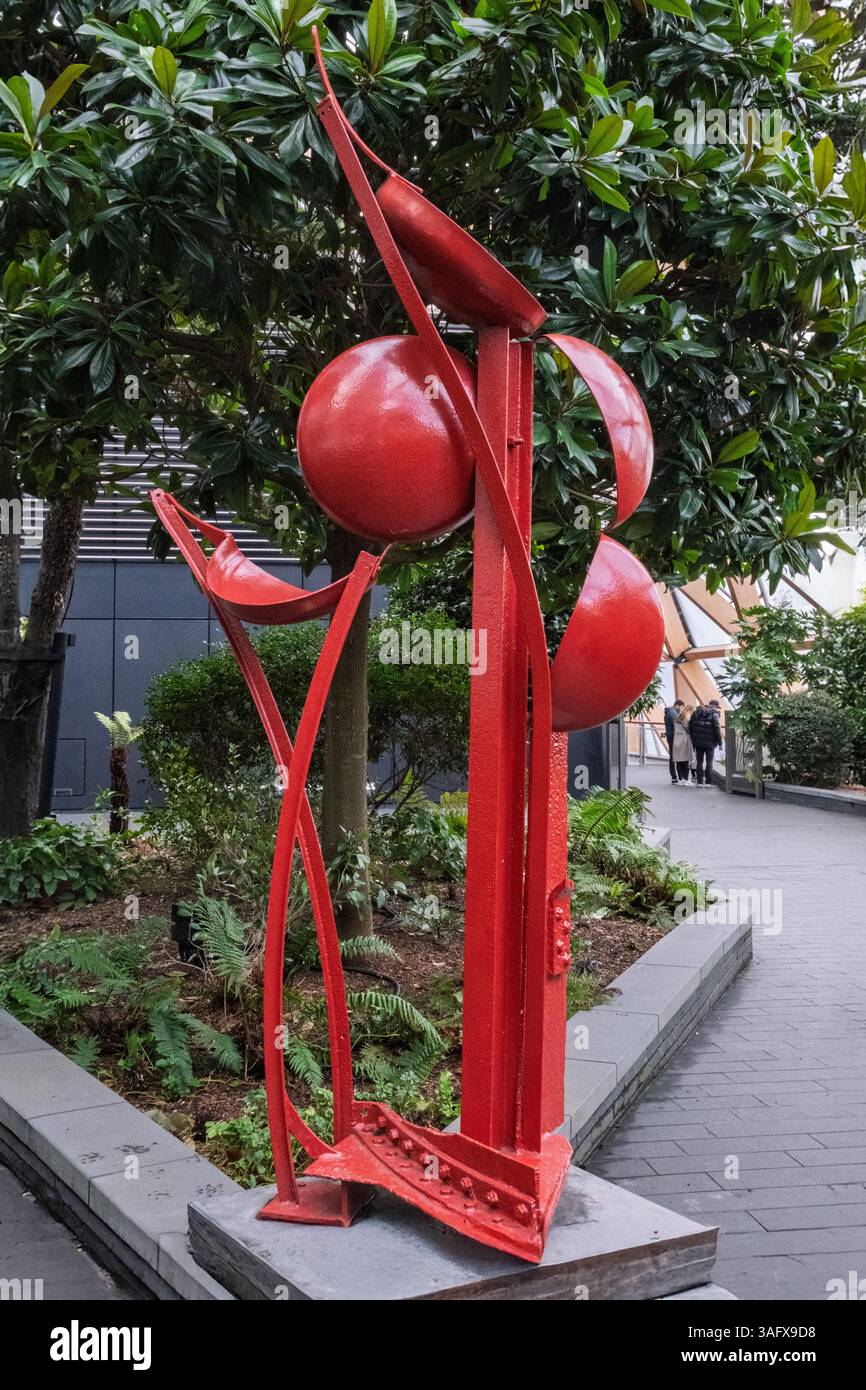 Work of art Shepherd of the Sun by Michael Lyons at Crossrail Place ...