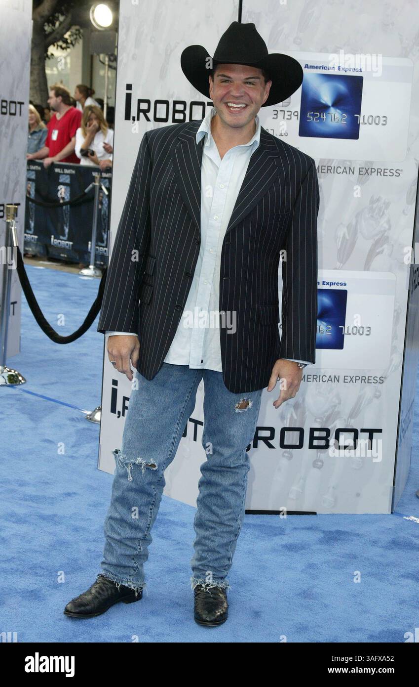 Jul 07, 2004; Hollywood, CA, USA; RON LESTER at the 'I, Robot' LA ...