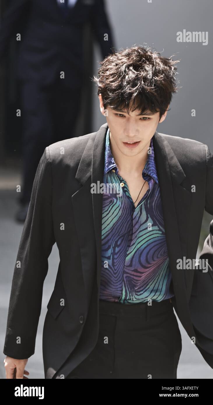 Chinese actor Wang Anyu appears in Changsha City, south China's Hunan ...