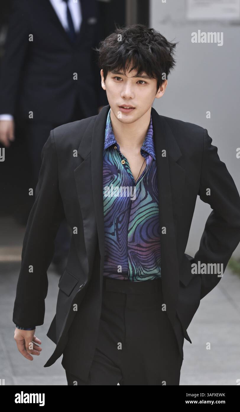 Chinese actor Wang Anyu appears in Changsha City, south China's Hunan ...