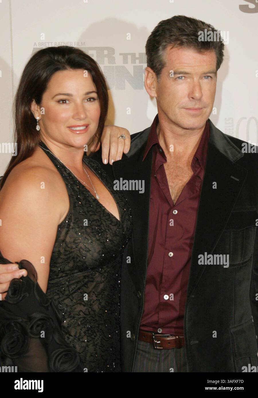 Nov 04, 2004; Hollywood, CA, USA; Actor PIERCE BROSNAN & wife KEELY ...