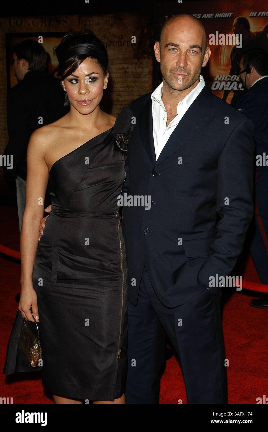 Nov 08, 2004; Pasadena, CA, USA; GIGI BERRY and DAVID DAYAN FISHER ...