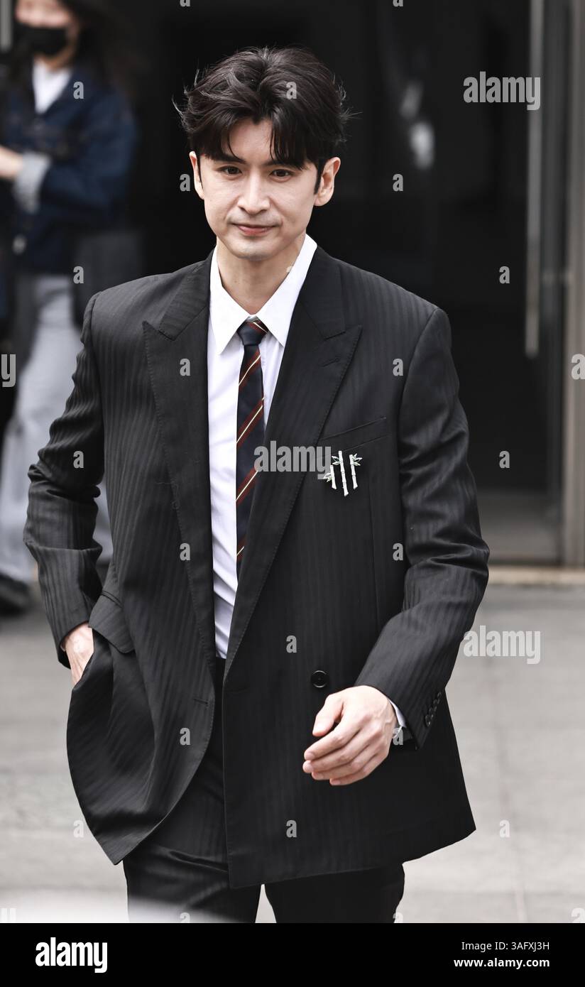 Chinese actor Zhang Yunlong appears in Changsha City, south China's ...