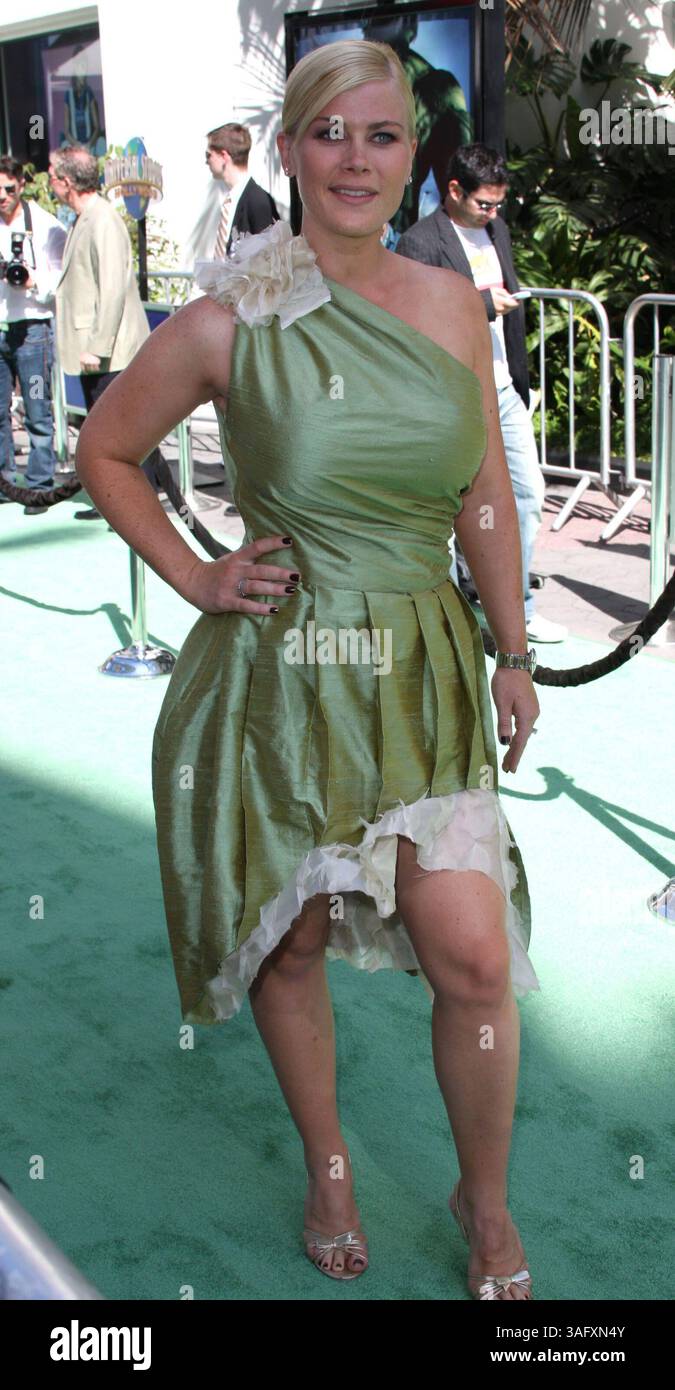 Jun 08, 2008 - Hollywood, California, USA - ALISON SWEENEY at the 'The ...