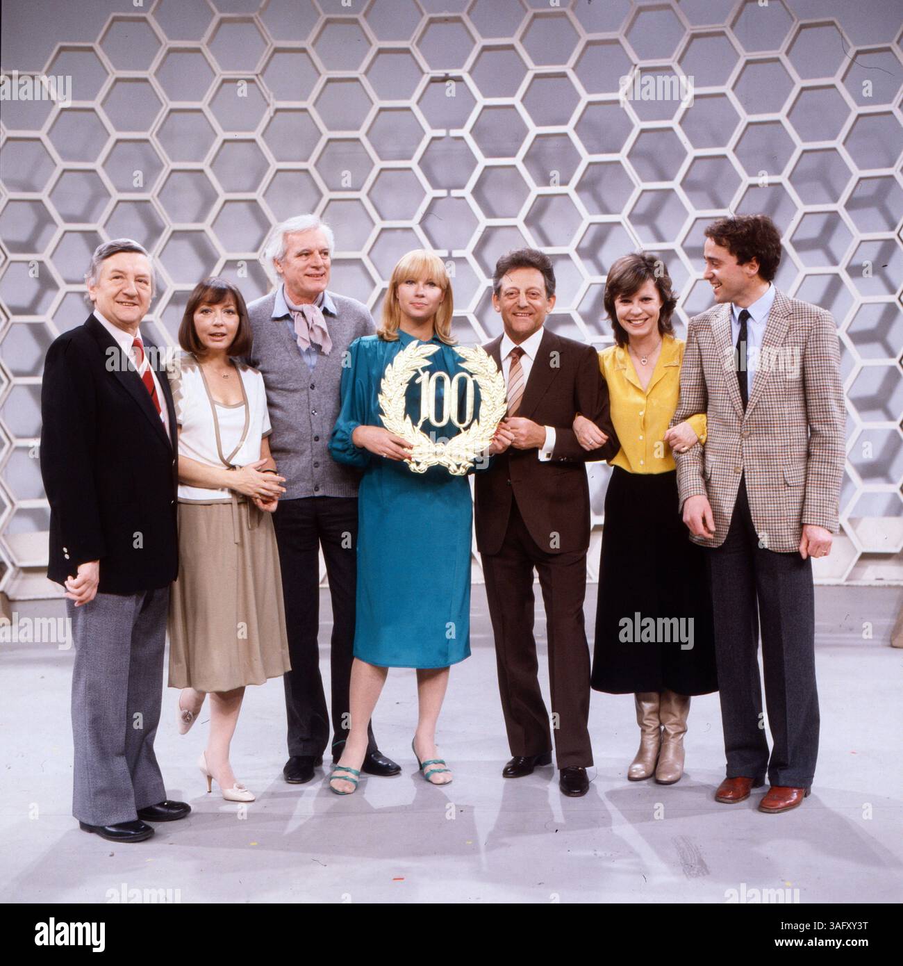 Dalli Dalli, Ratesendung mit Moderator Hans Rosenthal, hier mit dem ...