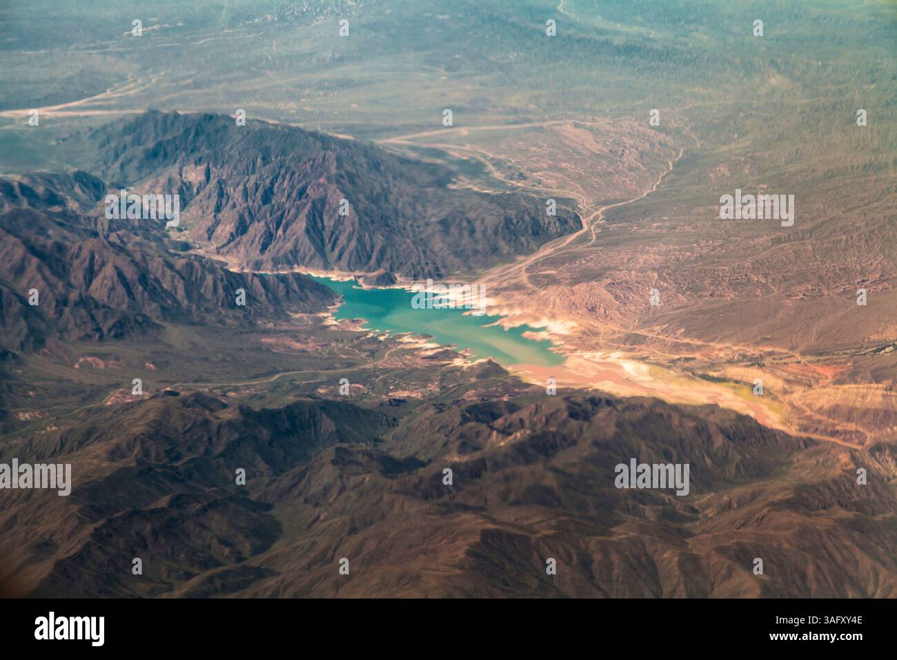 Aerial views of Chile's Andes showcase rugged peaks, valleys, and ...