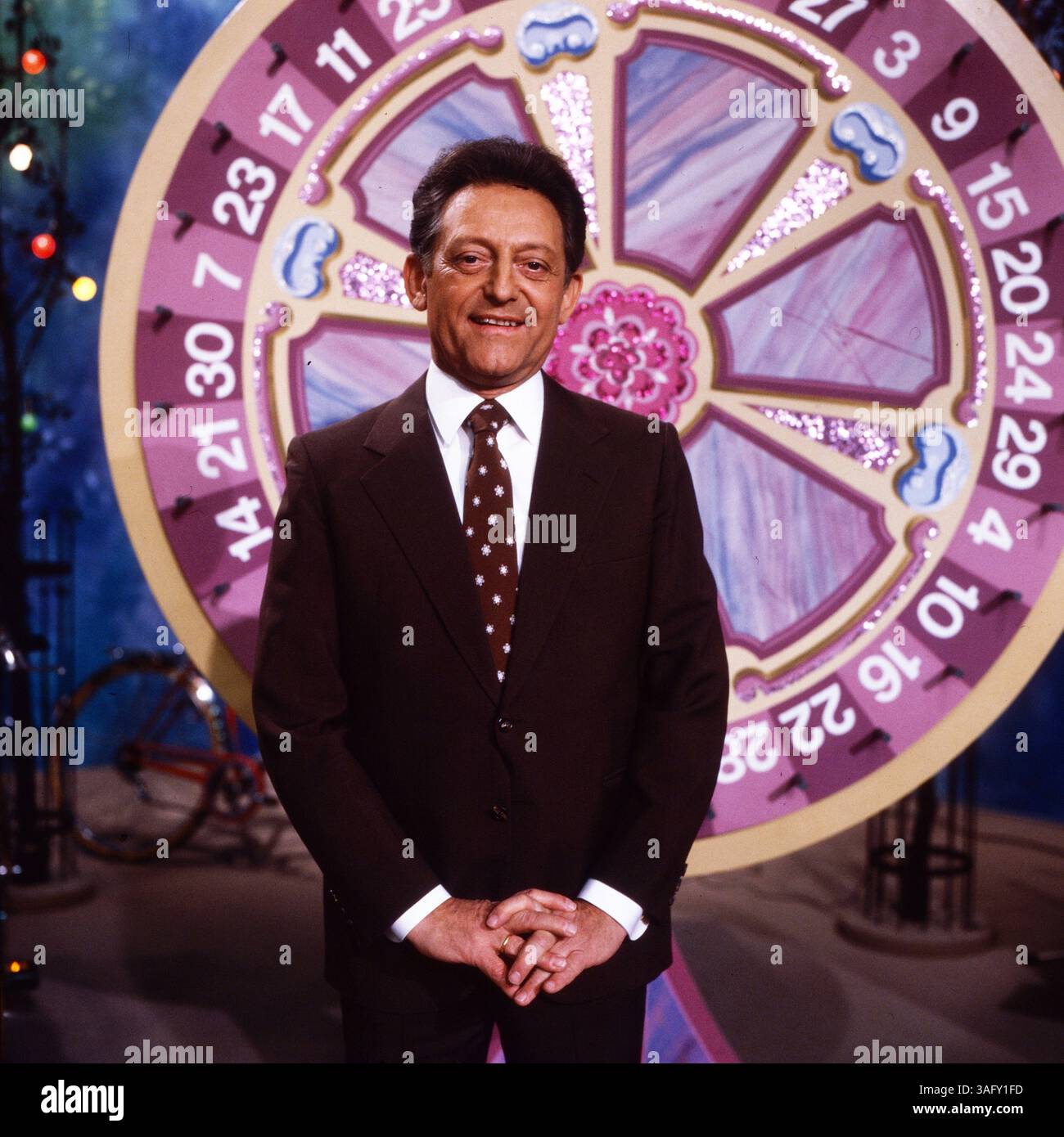 Rate mal mit Rosenthal, Quizshow, Deutschland 1979 - 1986, Moderator Hans Rosenthal in einer ...