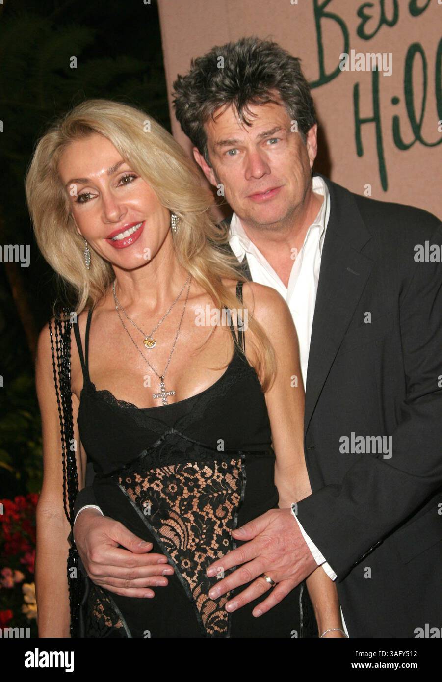 Feb 12, 2005; Beverly Hills, CA, USA; LINDA THOMPSON & husband DAVID ...
