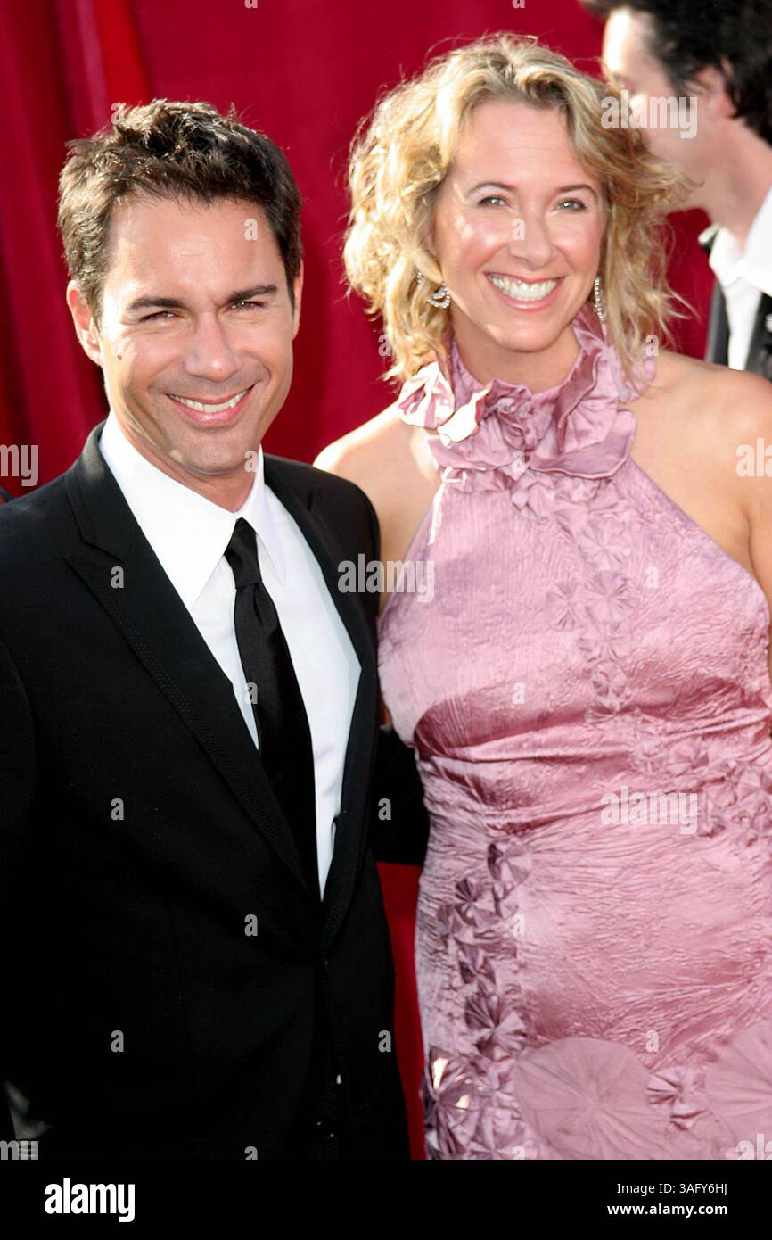 Sep 18, 2005; Los Angeles, CA, USA; ERIC MCCORMACK and wife JILL at the ...