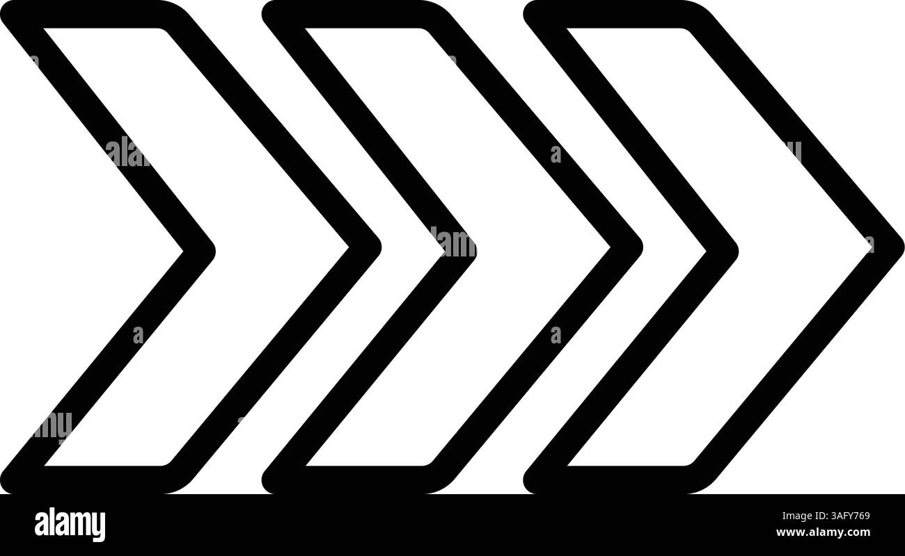 Chevron silhouette hi-res stock photography and images - Alamy