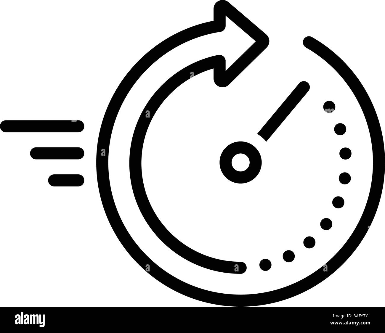 Icon for quick, fast Stock Vector Image & Art - Alamy