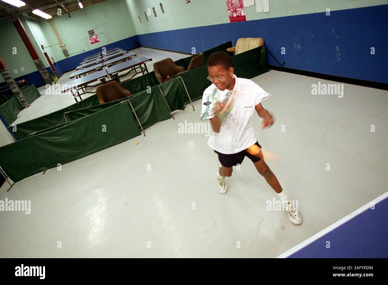 Marcus Jackson is the number one ranked table tennis player in America ...