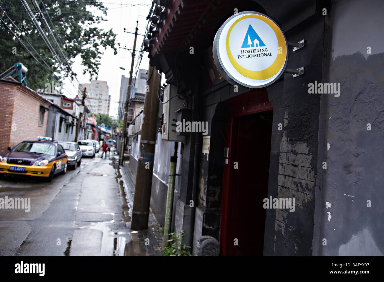 July 30, 2012 - Beijing, China - Sign for the International Youth ...