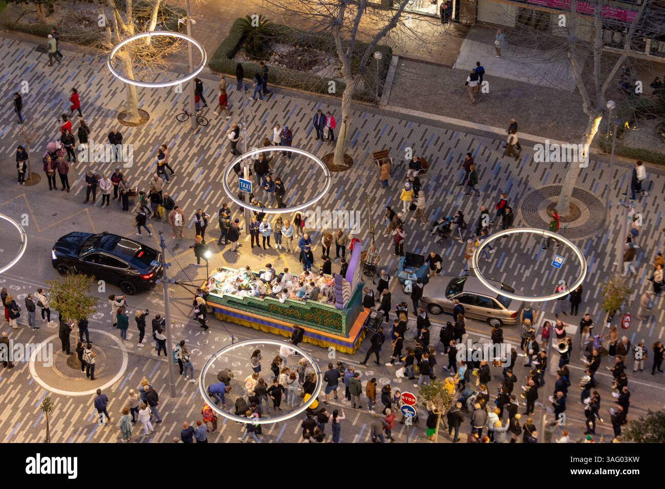 Benidorm fallas hi-res stock photography and images - Alamy