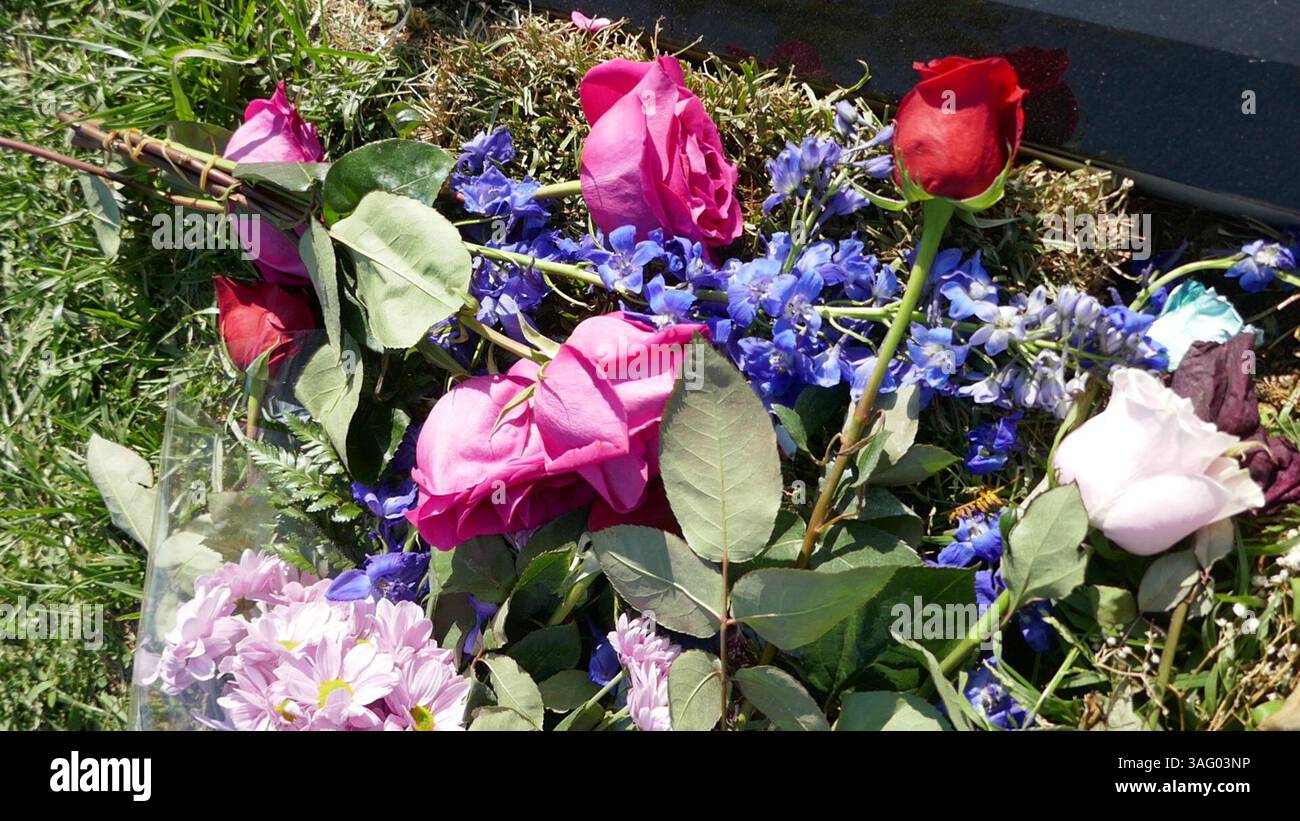 Los Angeles, California, USA 7th April 2025 Flowers on Director David ...