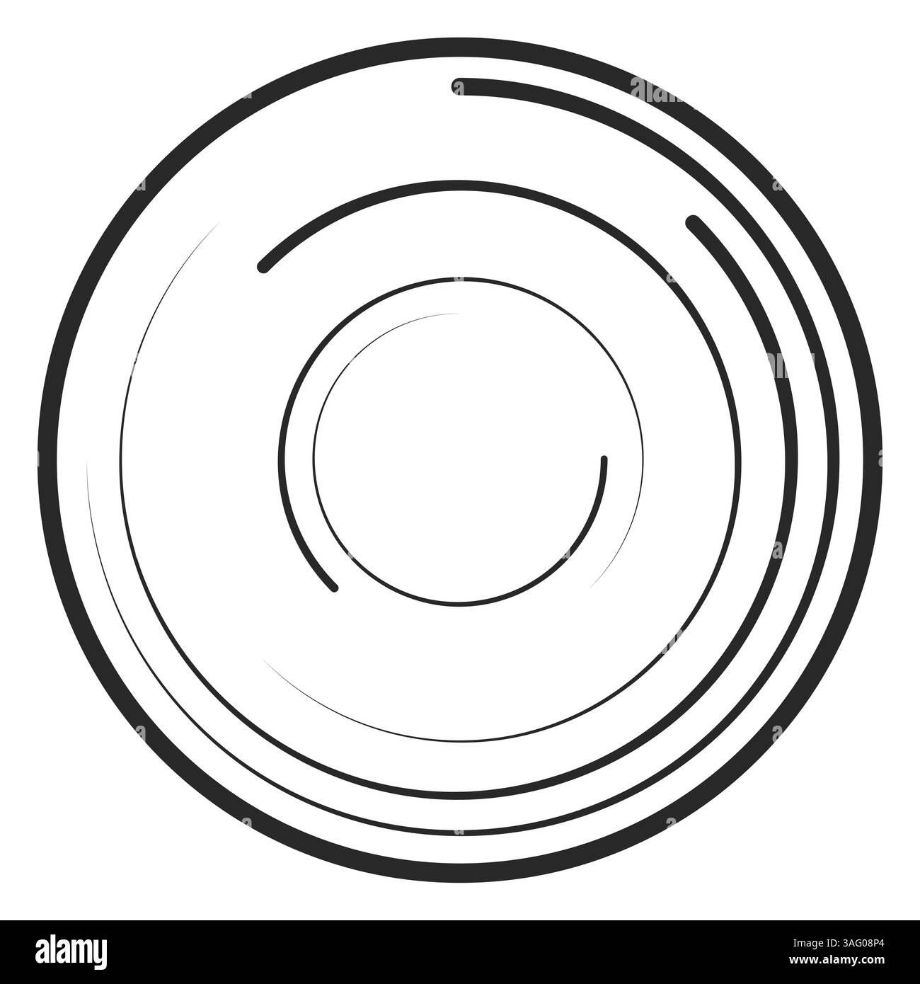 Concentric focus Cut Out Stock Images & Pictures - Alamy