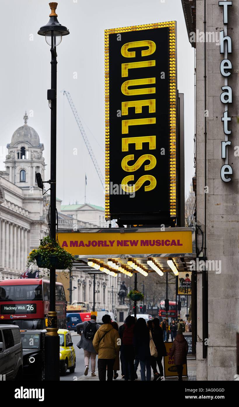 The musical Clueless at Trafalgar Theatre, London, England Stock Photo ...