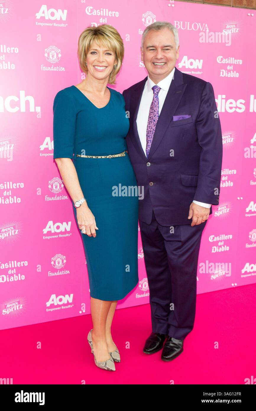 Ruth Langsford and Eamon Holmes attend the Manchester United Foundation ...