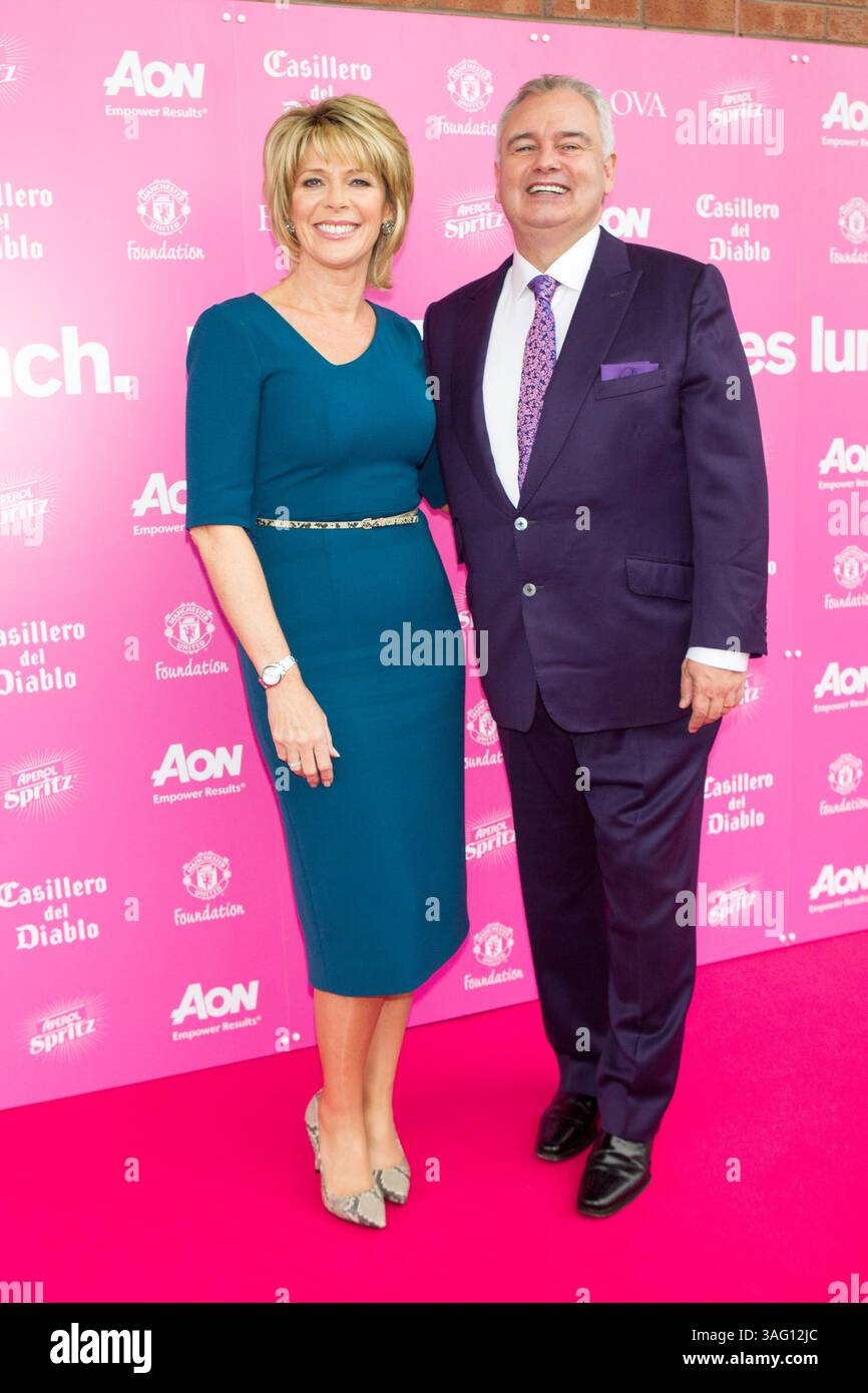 Ruth Langsford and Eamon Holmes attend the Manchester United Foundation ...