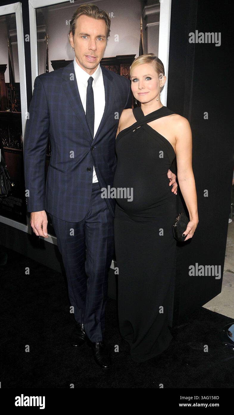 Dax Shepard, Kristen Bell at The Judge Prermiere held at the Samuel ...