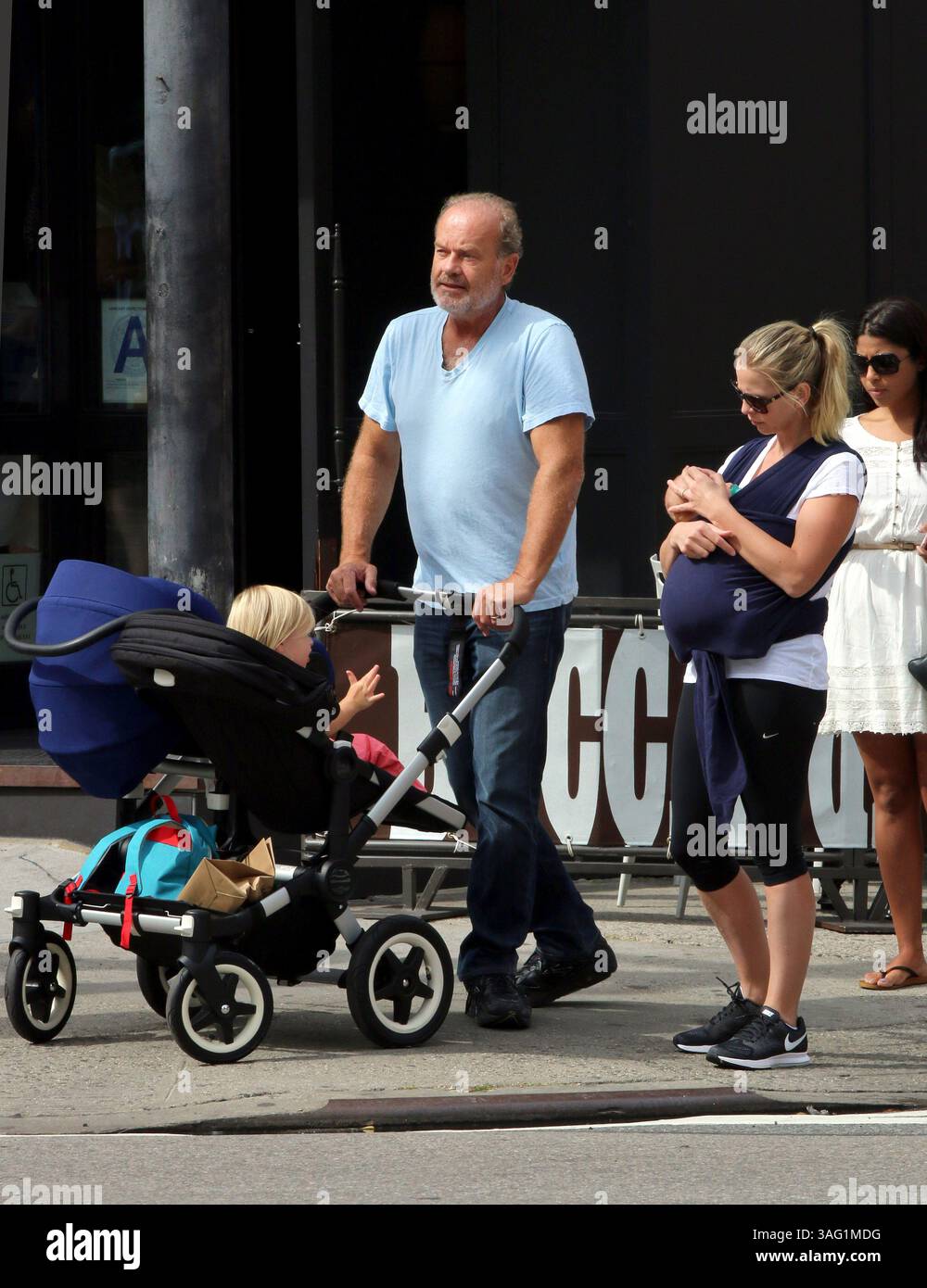 Kelsey Grammer and his wife Kayte Walsh out and about with their ...