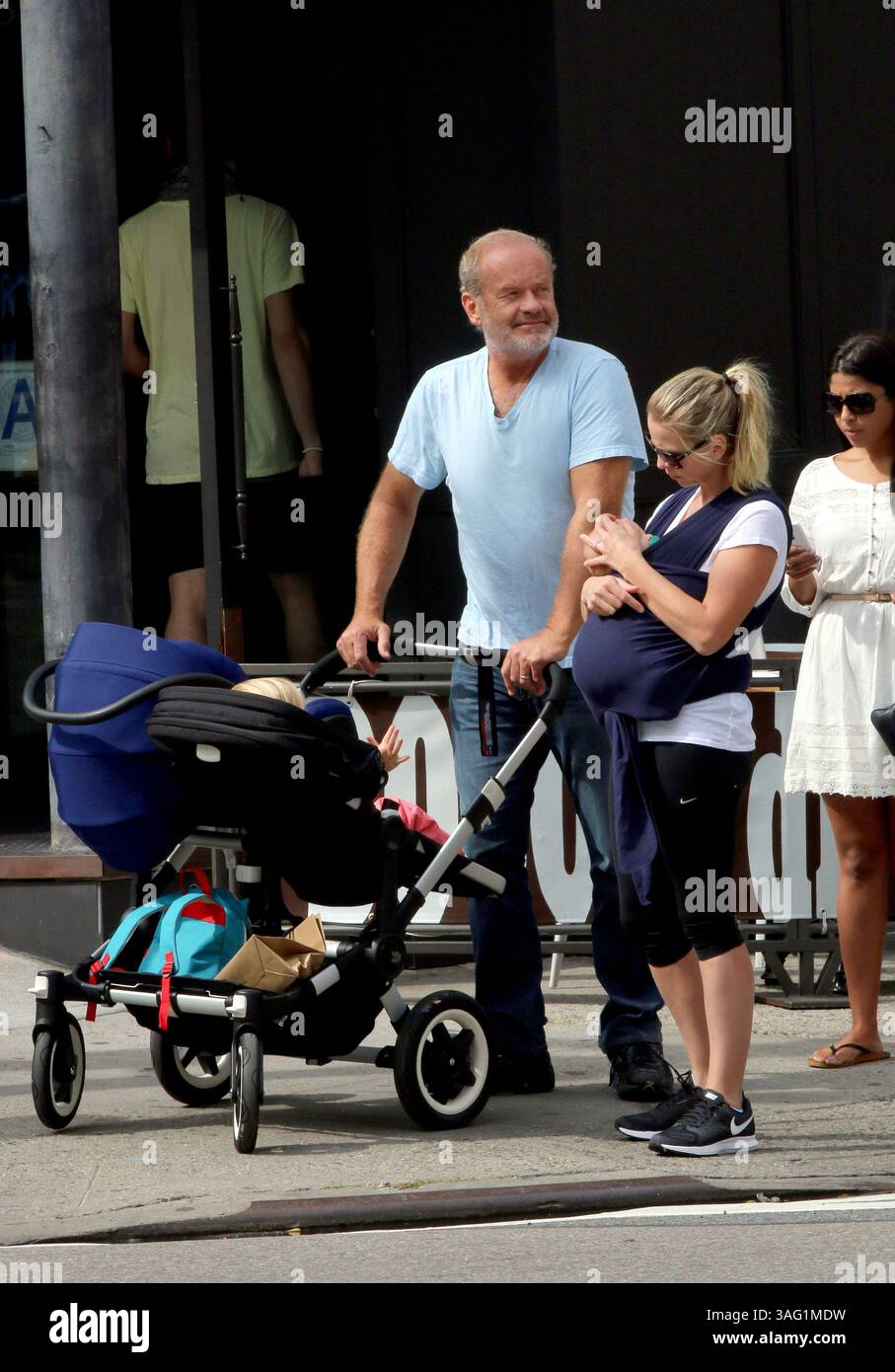 Kelsey Grammer and his wife Kayte Walsh out and about with their ...