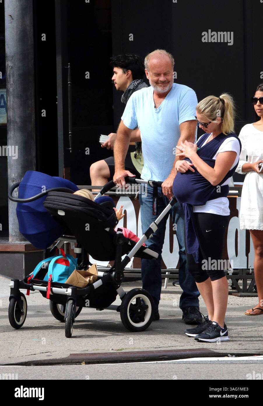Kelsey Grammer and his wife Kayte Walsh out and about with their ...