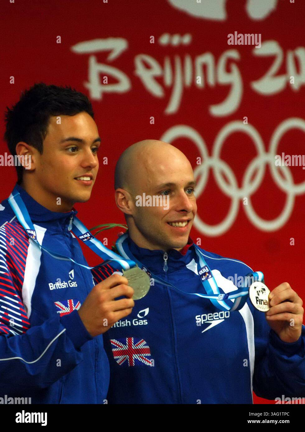Mar 23, 2012; Beijing, CHINA; Tom Daley and Peter Waterfield of Great ...