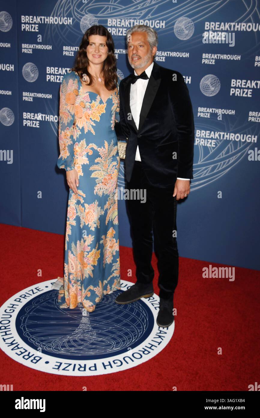 SANTA MONICA, CALIFORNIA - APRIL 05: Michelle Alves and Guy Oseary ...
