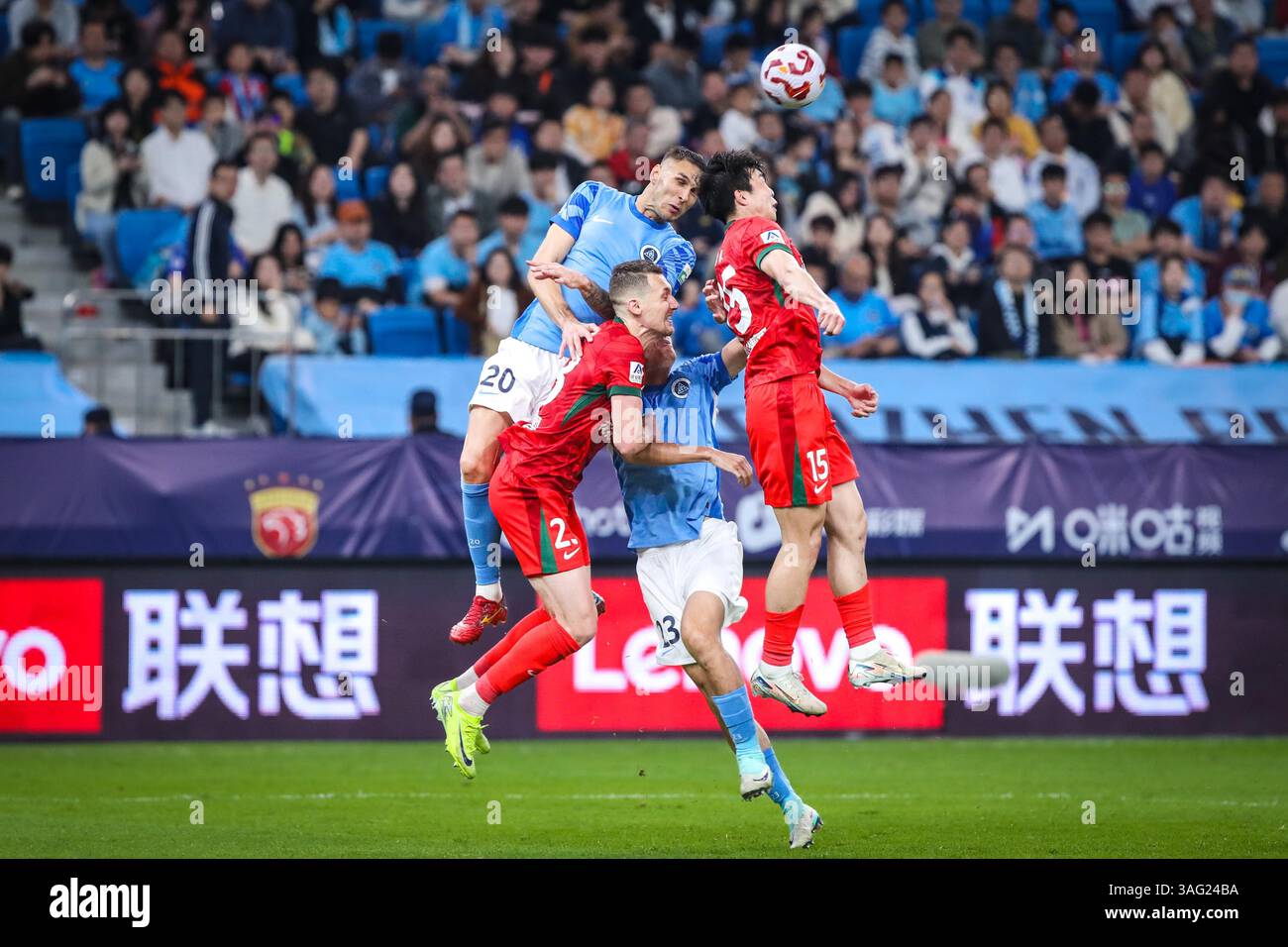 Henan Jiuzu Dukang Football Club defeated Shenzhen Peng City Football ...
