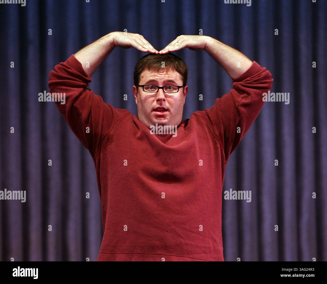 photo 4 of 7.CAPTION: (01/31/2008, HUDSON) Todd M. Eskin, a cast member from The Full Monty at ...